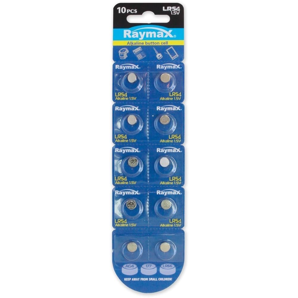 Batterie a bottone Alcalina LR54 LR1130 189 AG10 (set 10 pz) | Batterie ...